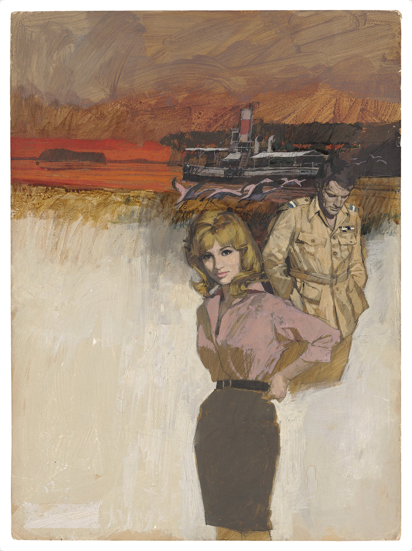 Freedom Observed - Renato Fratini, Giclée Print – Lever Gallery